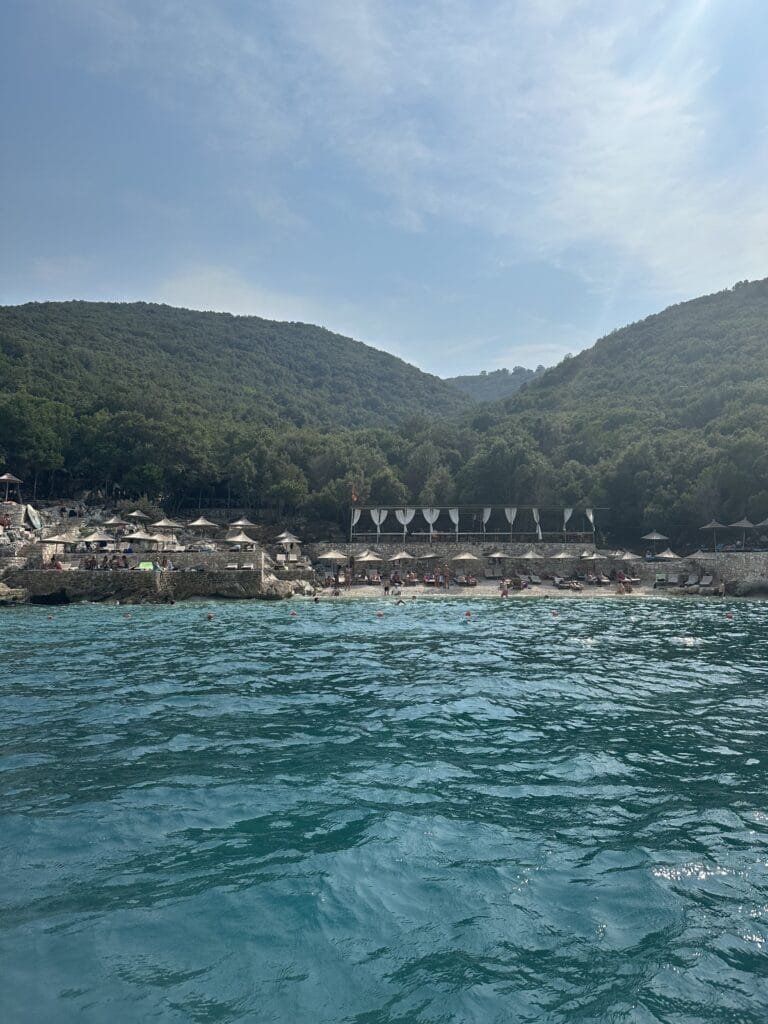 Discover the Beauty of Shen Vasil bay by boat - 3 Fiori Boat Trip Vlore ...